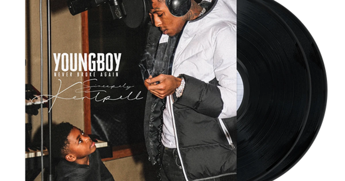 YoungBoy Never Broke Again Sincerely, Kentrell 2LP Vinyl [2LP]