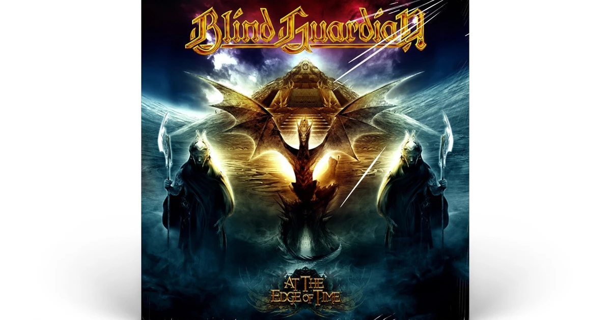 Blind Guardian At The Edge Of Time (2LP Transparent curacao blue in ...