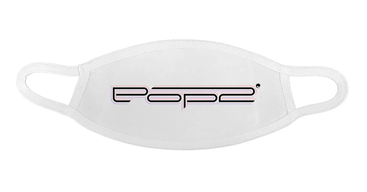 Charli xcx POP 2 WHITE MASK