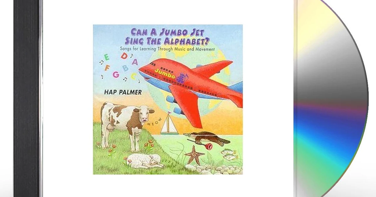 Hap Palmer CAN A JUMBO JET SING THE ALPHABET? - SONGS CD