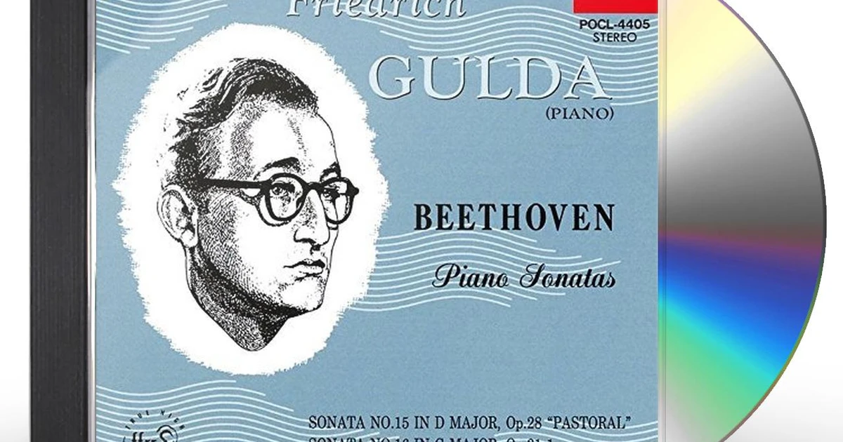 Friedrich Gulda BEETHOVEN: PIANO SONATAS 15 & 16 CD