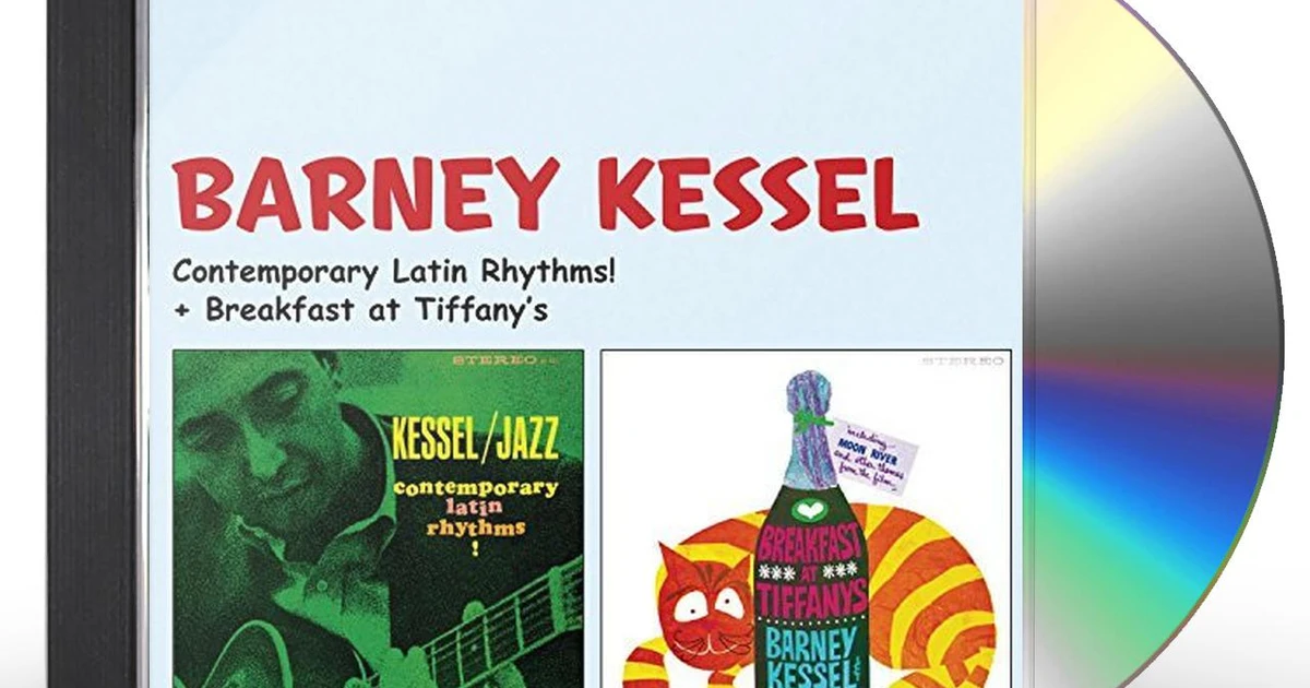 Barney Kessel CONTEMPORARY LATIN RHYTHMS + BREAKFAST AT TIFFANY'S (4 ...