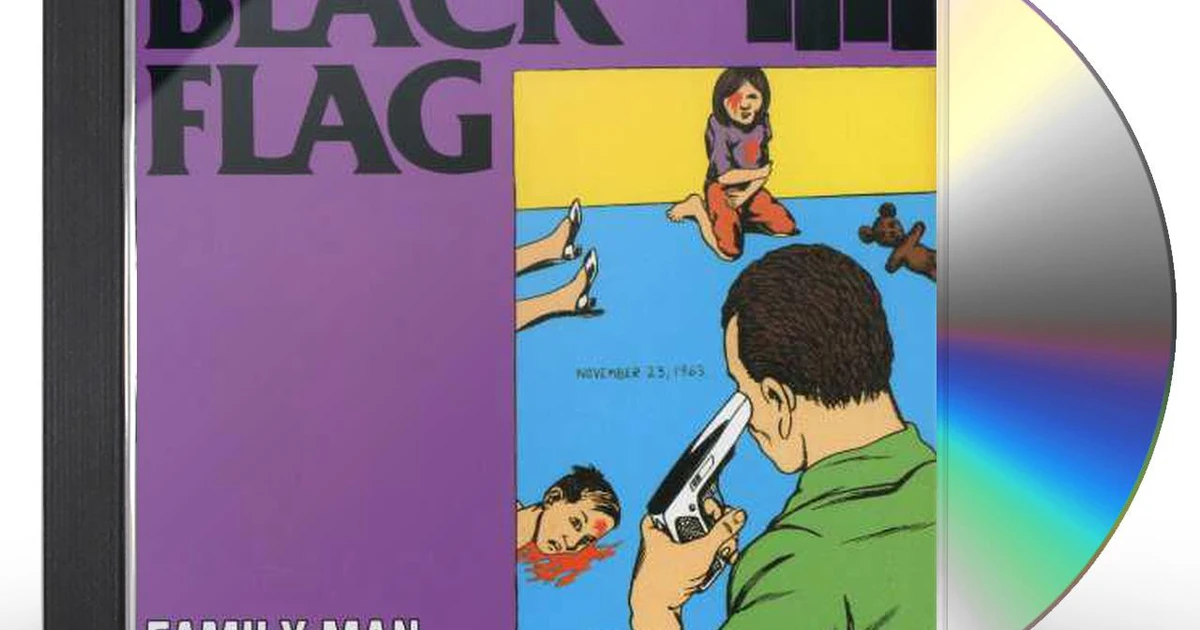 Black Flag FAMILY MAN CD