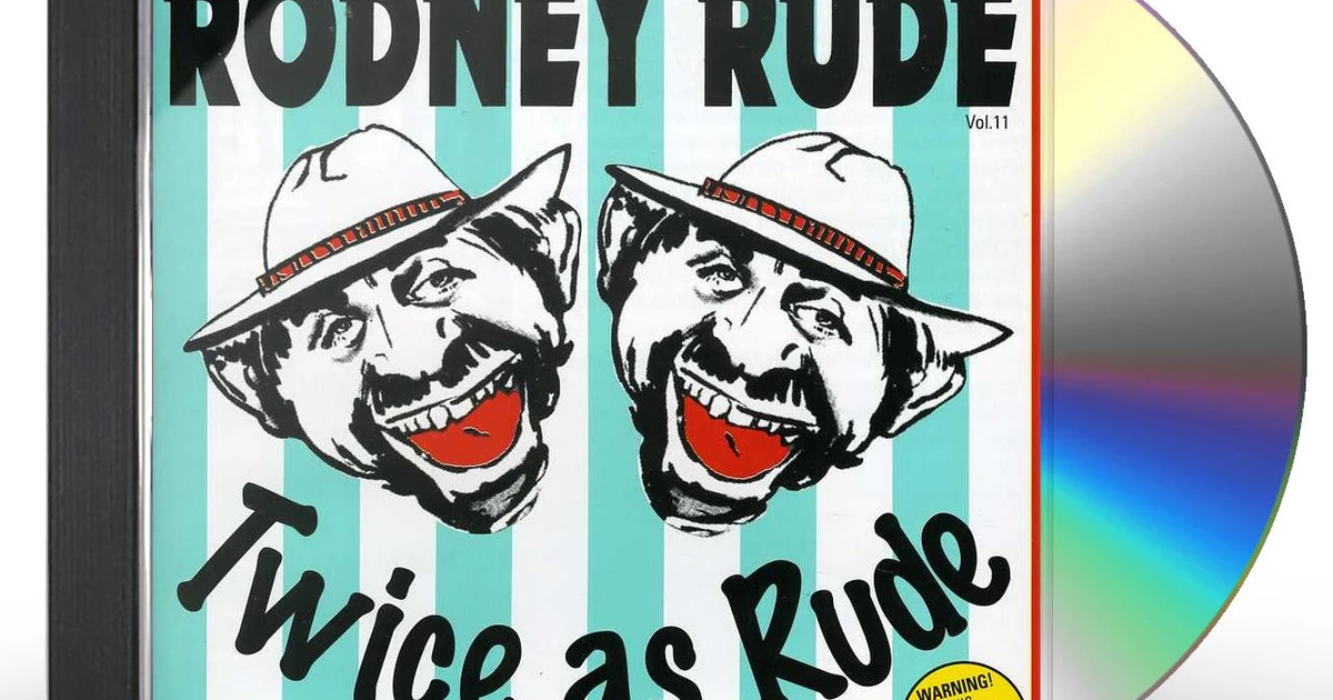 Rodney Rude TWICE AS RUDE CD
