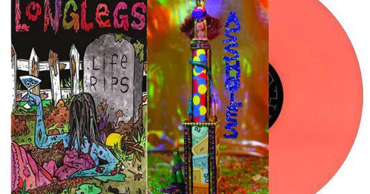 Mommy Long Legs Life Rips / Assholes (Pink Vinyl Record)