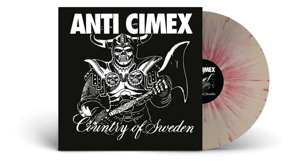 Anti Cimex Absolut Country Of Sweden (White With Red Splatter Vinyl ...