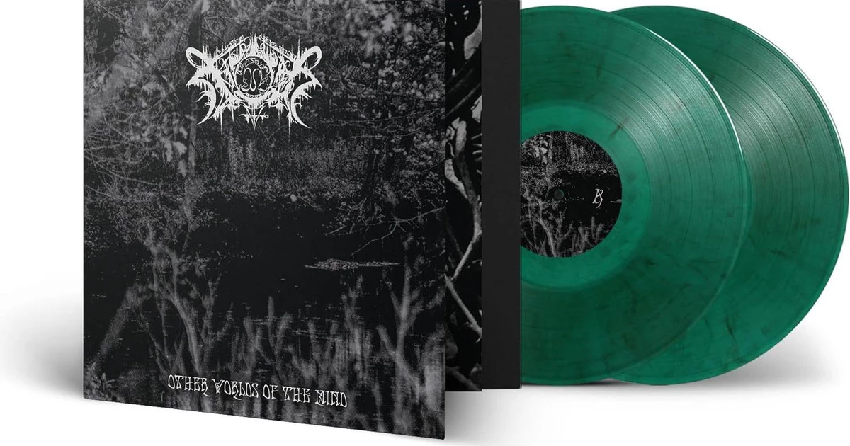 Xasthur Other Worlds Of The Mind (Green-Black Marble/2LP) Vinyl Record