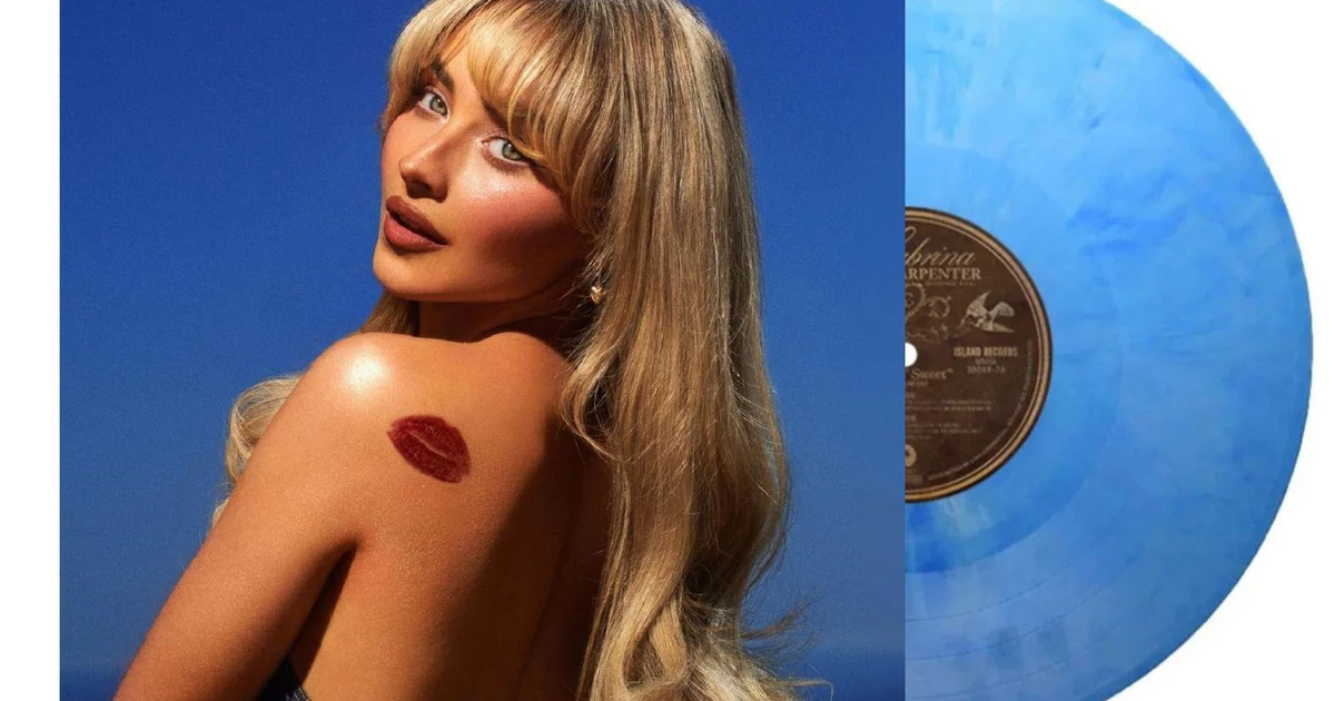 Sabrina Carpenter Short N' Sweet (Explicit/Light Sky Blue) Vinyl Record