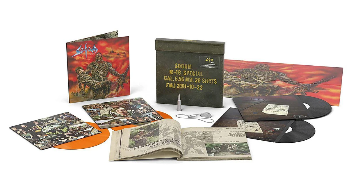 Sodom M-16 (X) (20TH ANNIVERSARY EDITION/4LP/DELUXE) Vinyl Record