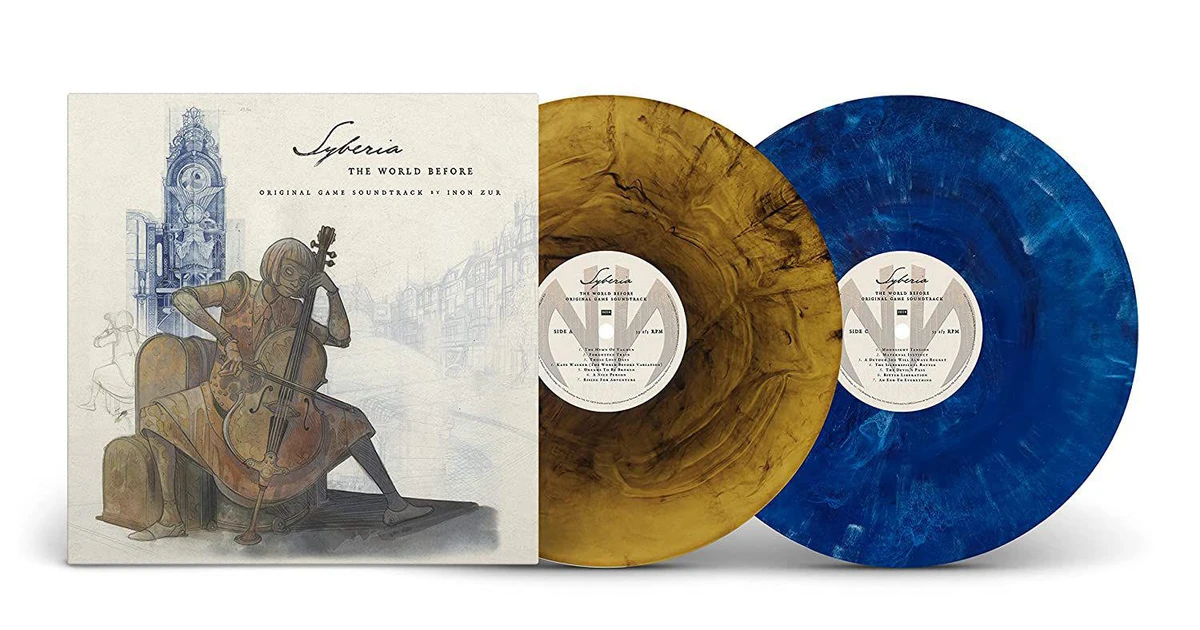 Inon Zur SYBERIA: THE WORLD BEFORE Original Soundtrack (CLEAR BROWN ...