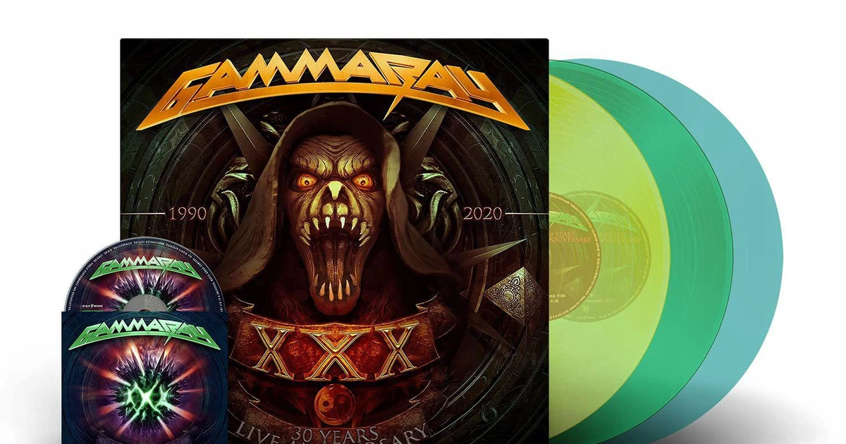 Gamma Ray 30 Years - Live Anniversary (Limited/Colored/3LP/ Blu-ray ...