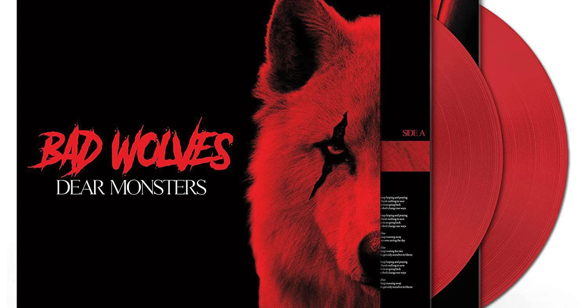 Bad Wolves Dear Monsters (Red/2LP) Vinyl Record