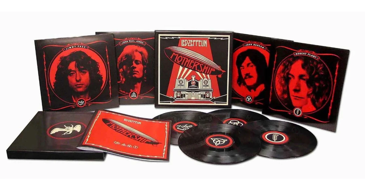 Led Zeppelin Mothership (180G/4LP/Box Set/Remastered) Vinyl Record