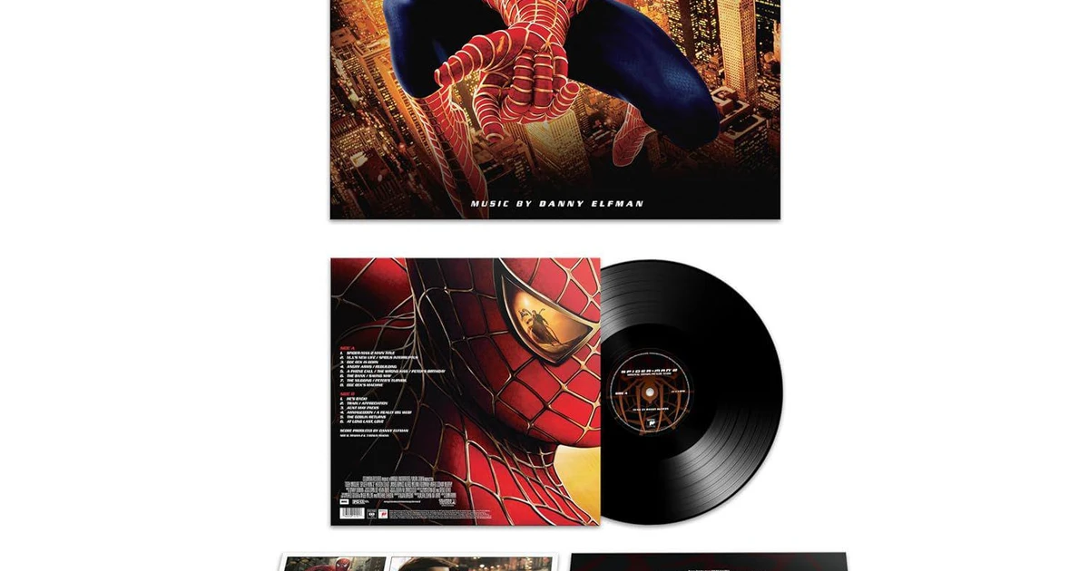 Danny Elfman Spider-man 2 (Score) - Original Soundtrack Vinyl Record