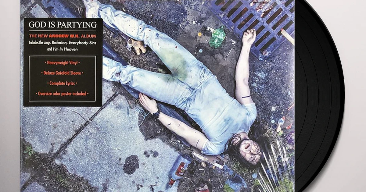 Andrew Wk God Is Partying Vinyl Record