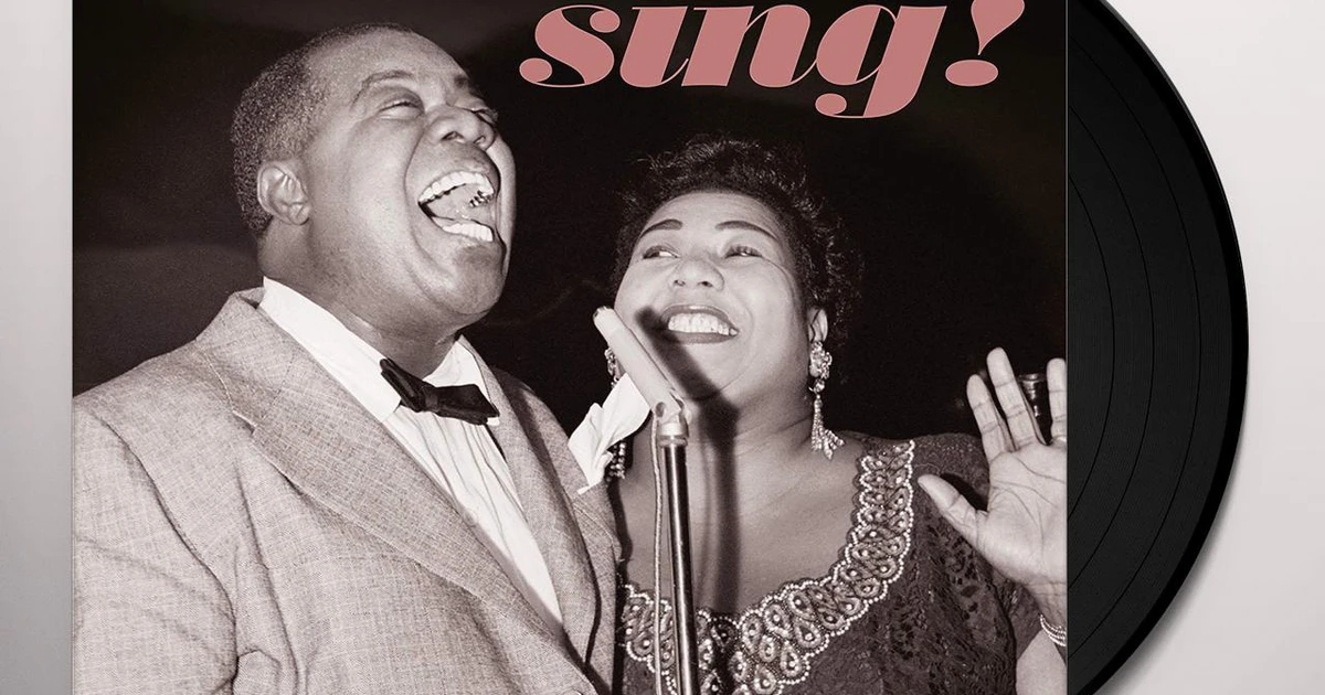 Louis Armstrong & Velma Middleton SING Vinyl Record