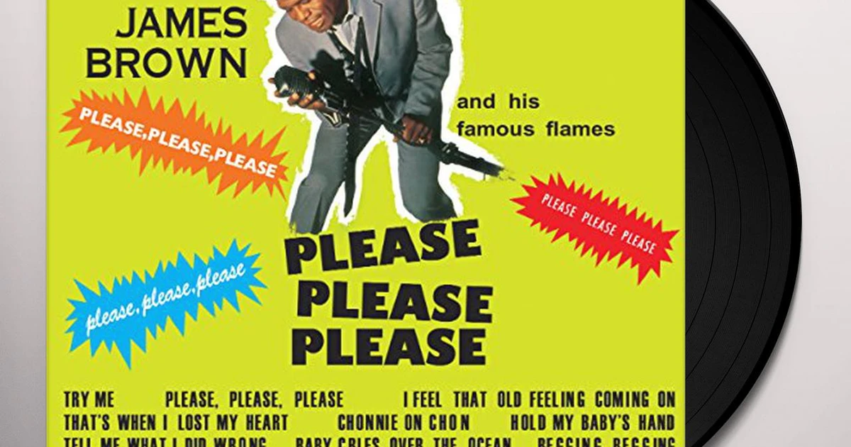 James Brown & The Famous Flames Please Please Please Vinyl Record