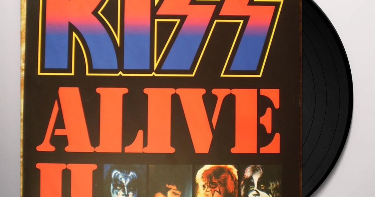 KISS Alive II Vinyl Record