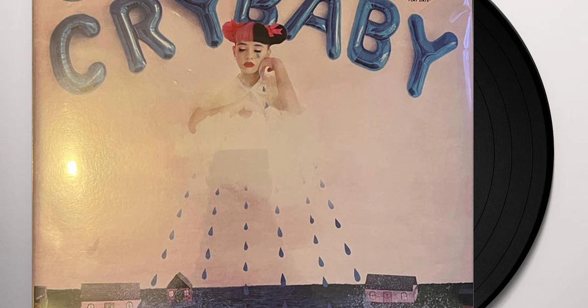 Melanie Martinez CRY BABY TRANSPARENT (BABY BLUE VINYL/2LP) Vinyl Record