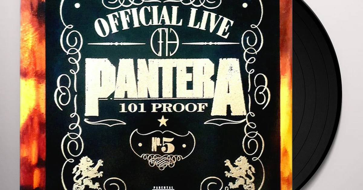 Pantera OFFICIAL LIVE Vinyl Record