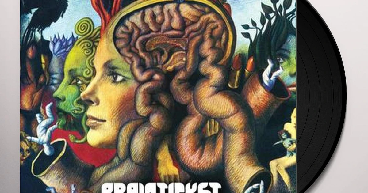 Brainticket PSYCHONAUT (CLEAR VINYL) Vinyl Record