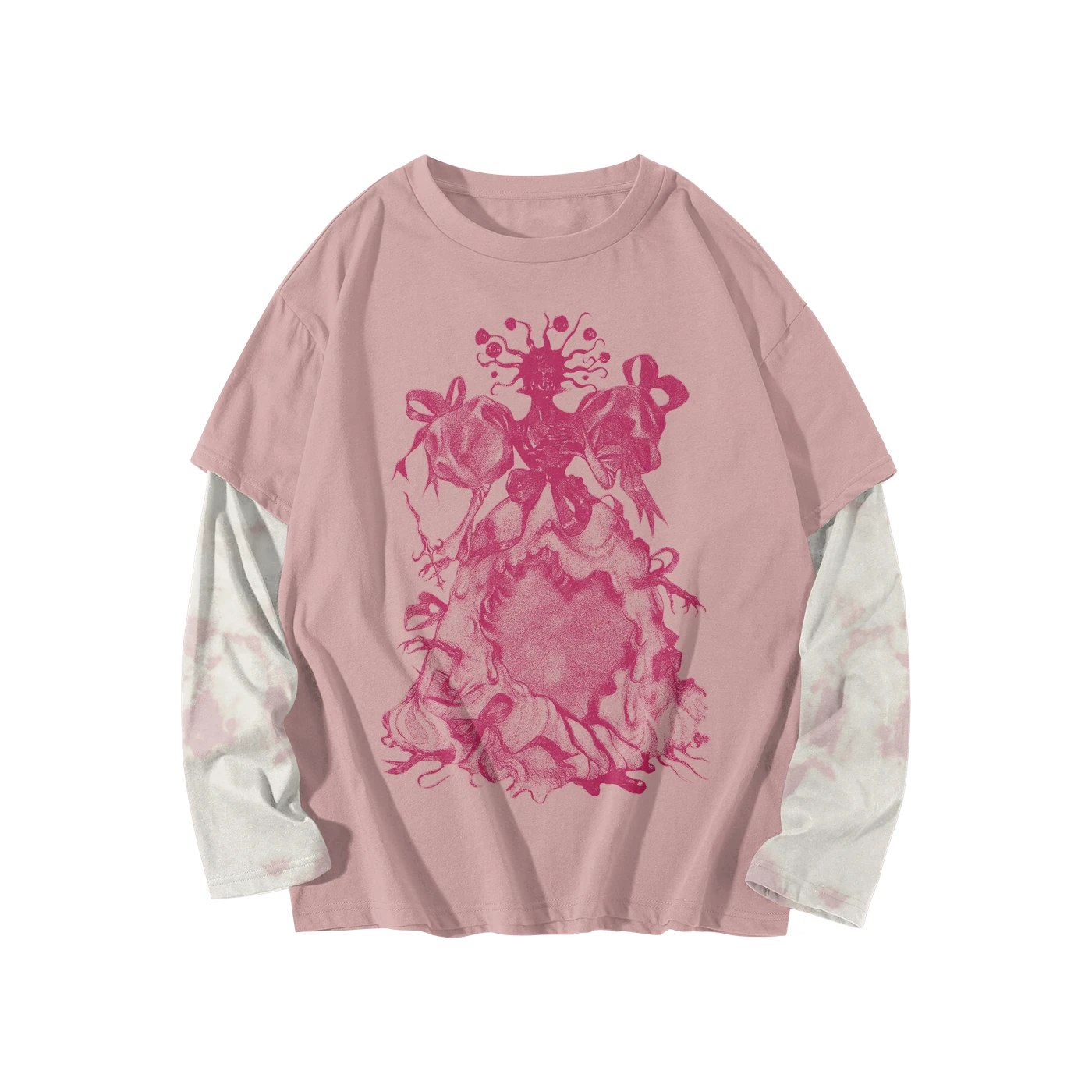 Melanie Martinez Strawberry Shortcake 2 in 1 Long Sleeve T-Shirt